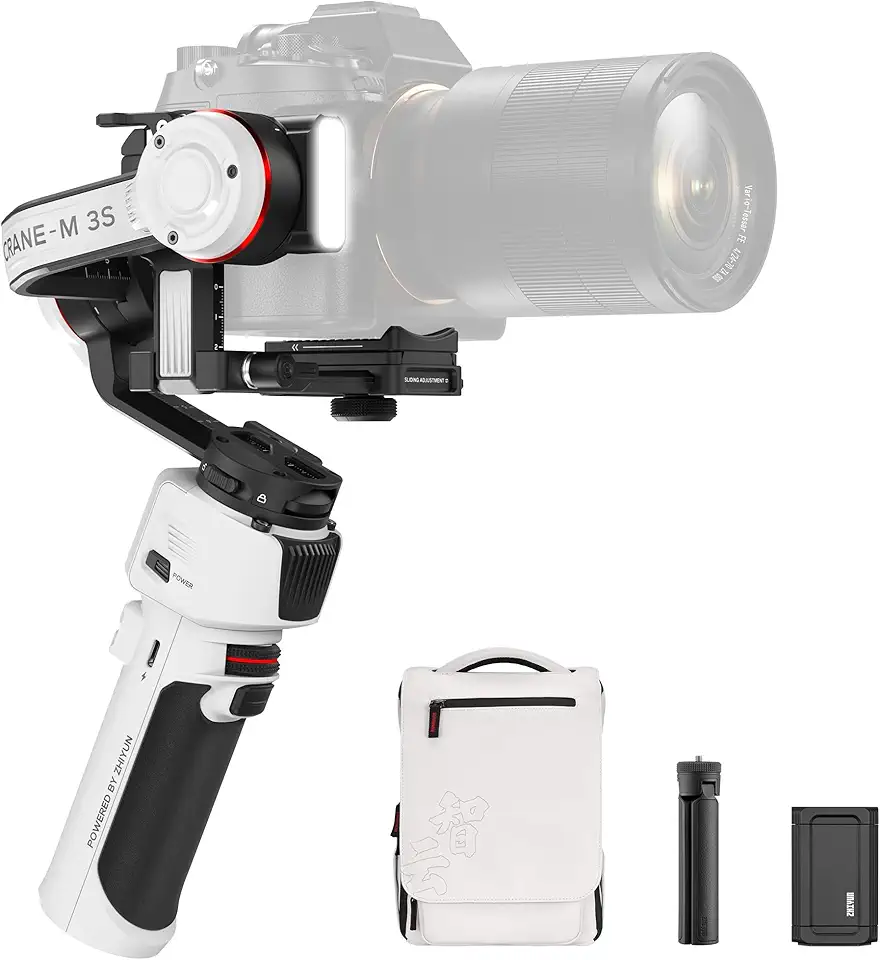ZHIYUN Crane M3S Combo [Office], 3-Axis Lightweight Camera Gimbal ...