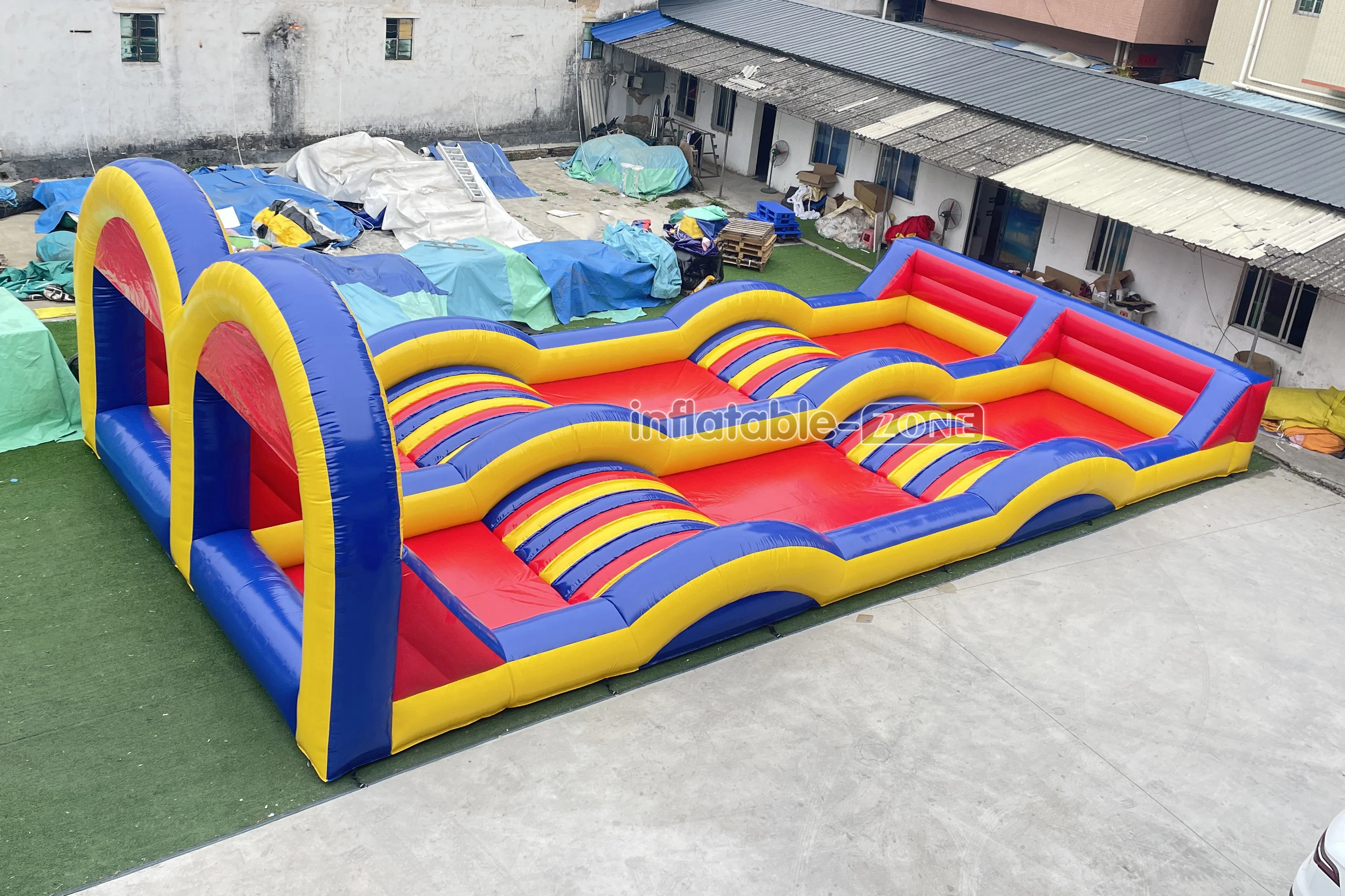 Fun Inflatable Zorb Ball Race Track Rolling Hill Great Commercial ...