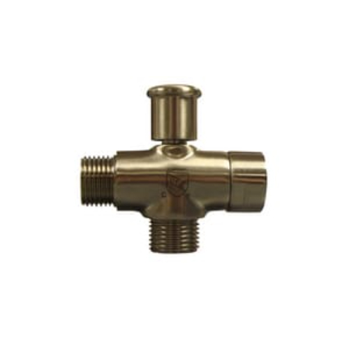 PROFLO PFSASD01BN 3-Way Shower Arm Diverter, Brushed Nickel, Brass ...
