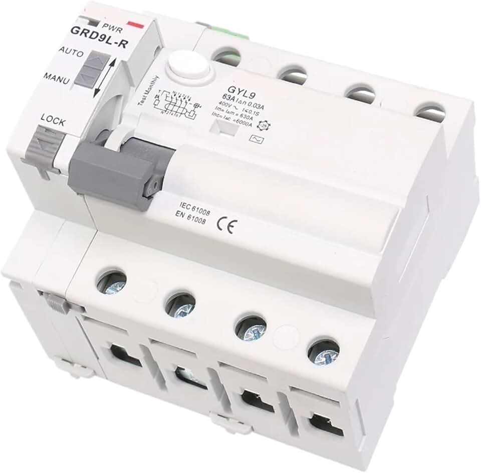 GRD9L Smart RCCB Auto Recloser RS485 Remote Control Residual Current Circuit Breaker 4P 40A 63A ...