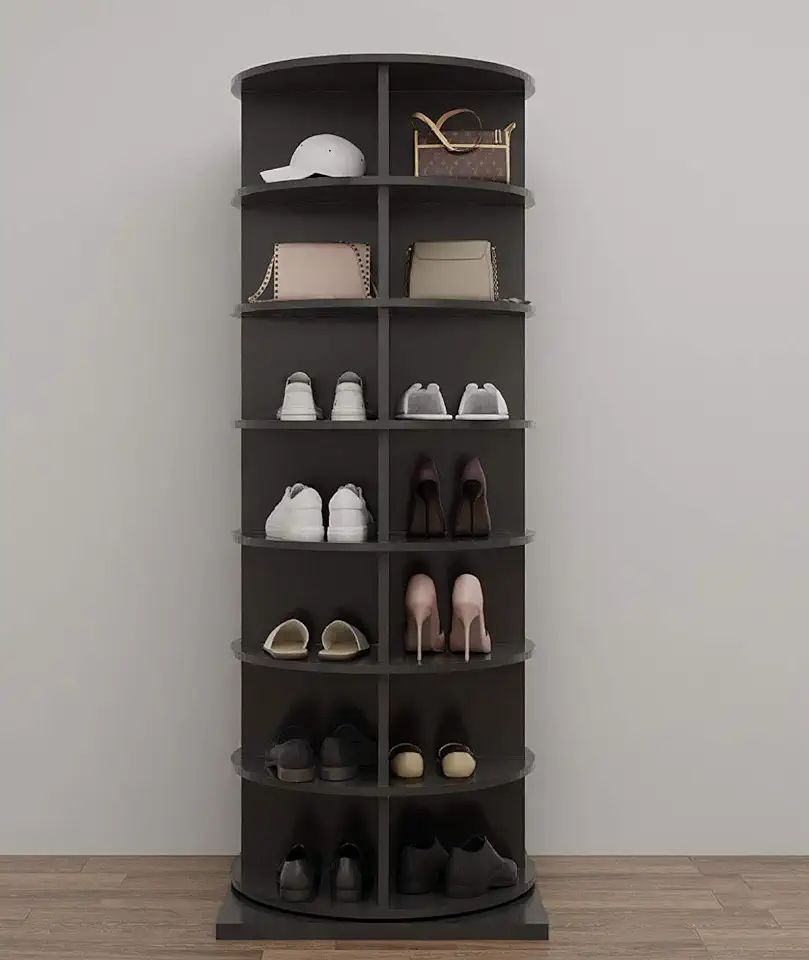 Rotating Shoe Rack Revolving Shoe Rack Shoe Organizer Shoe Storage 360 ...