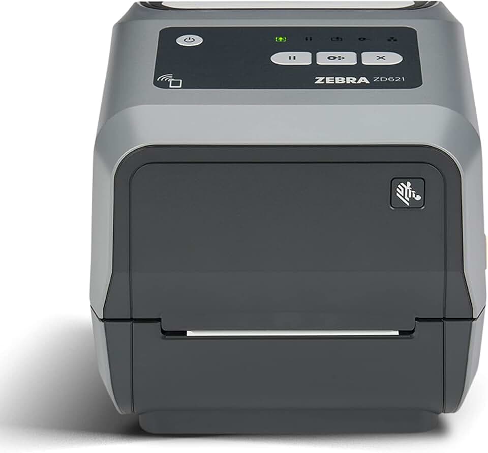 ZEBRA ZD621 Thermal Transfer Desktop Printer 300 dpi Print Width 4 inch ...