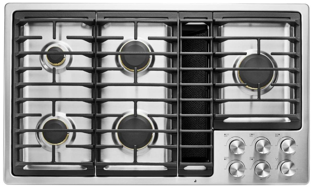 JGD3536GS JennAir 36" Euro-Style Gas Downdraft Cooktop 5 Burners ...