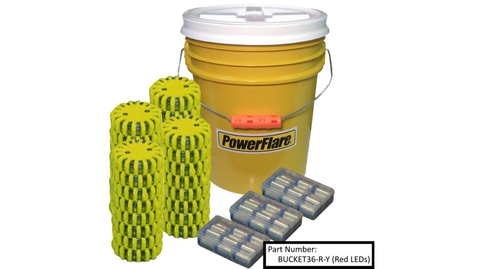 Powerflare 36-Pack Bucket of PowerFlare Lights - Costco Arizona