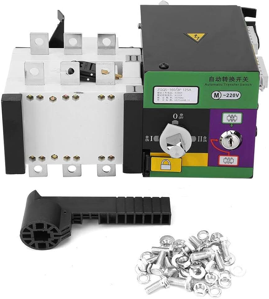 400V 160A Dual Power Automatic Transfer Switch Electrical Selector ...