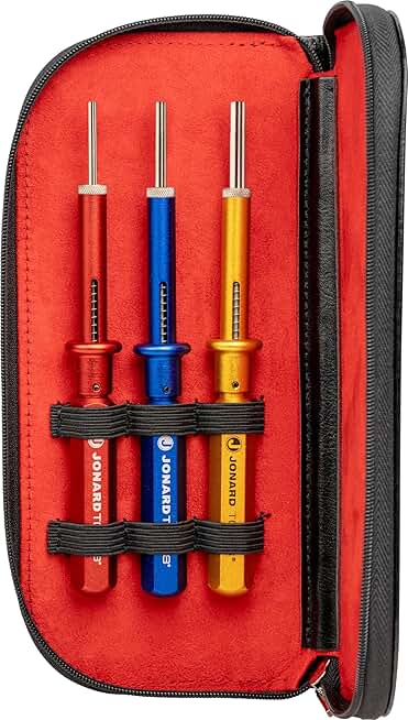 Jonard Tools KR-260 3 Piece Extraction Tool Kit with Leather Case ...