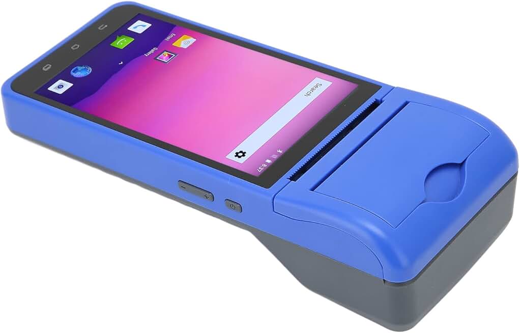 Handheld POS Machine, 1280 X 720 HD Screen Thermal Printing Auto ...