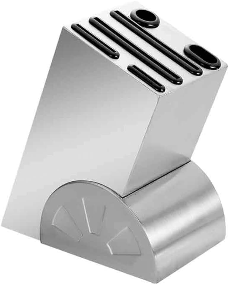 GYLXW Stainless Steel Kitchen Stand Holder Block Scissor Slot Storage ...