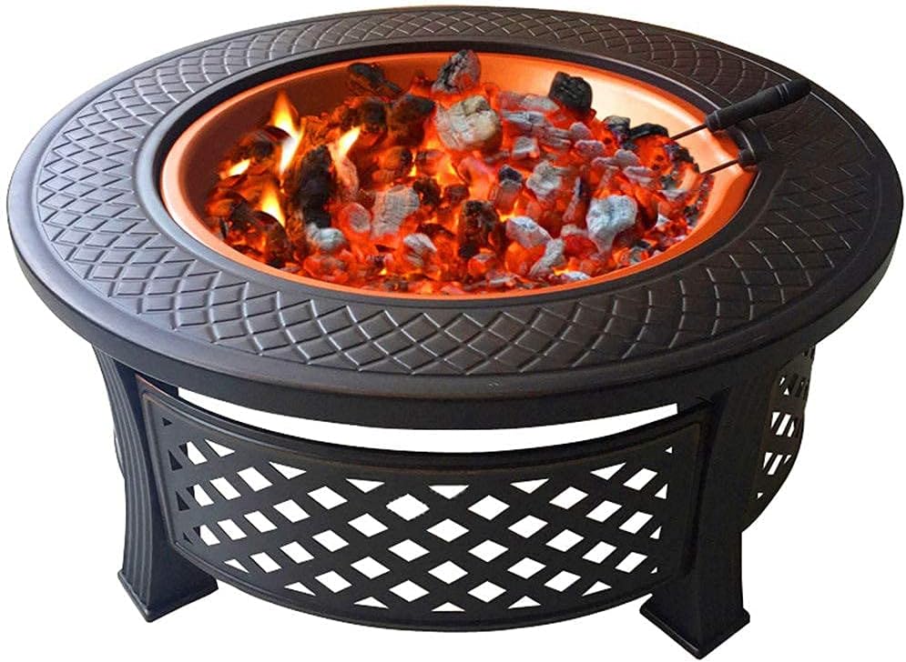 Firepit Table for Outside, Multifunctional Fire Pit Table, Firepit ...