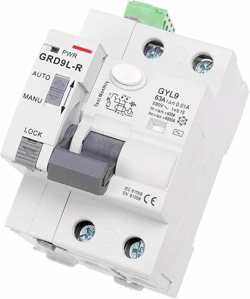 GRD9L-C/D Remote Control Residual Current Circuit Breaker 2P 40A 63A ...