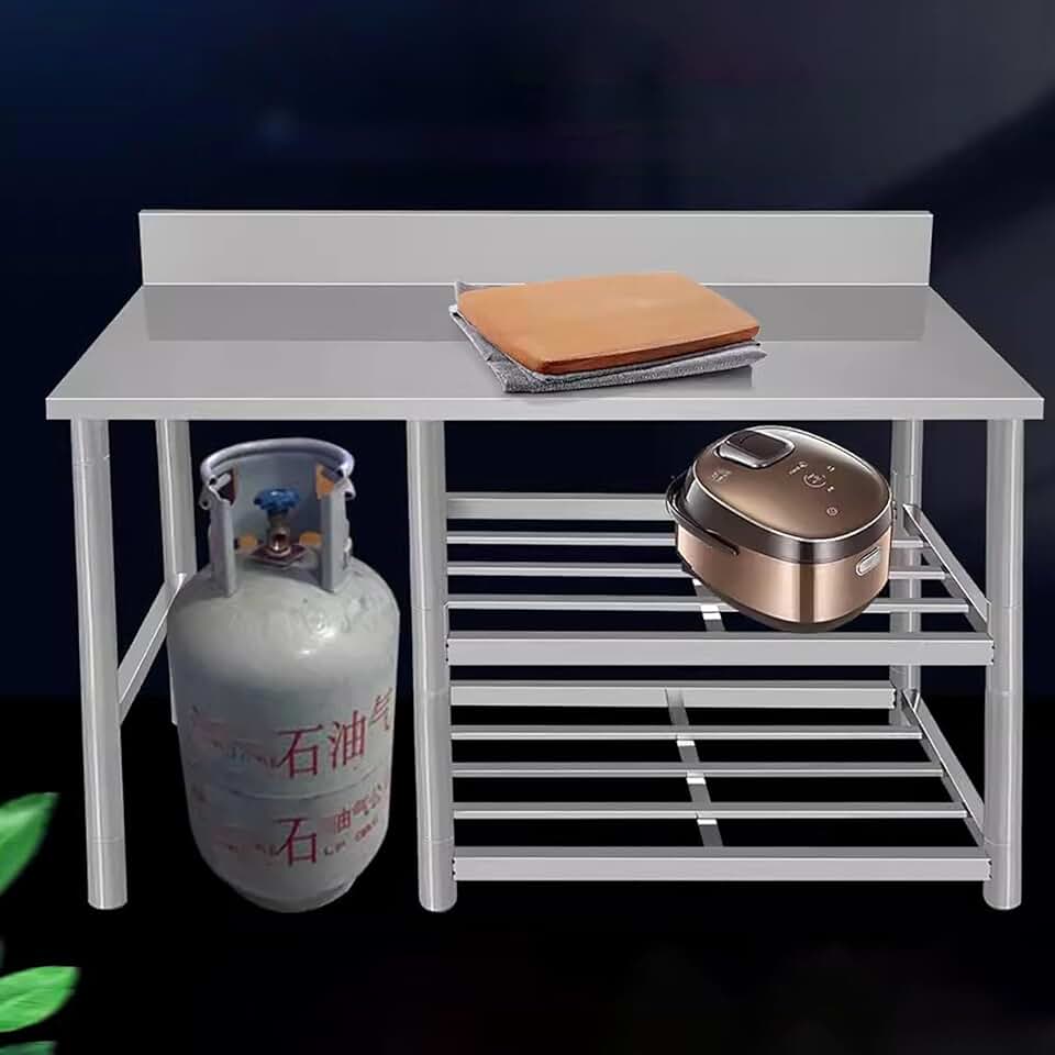 Stainless Steel Table with Backsplash,Stainless Steel Tables Catering ...