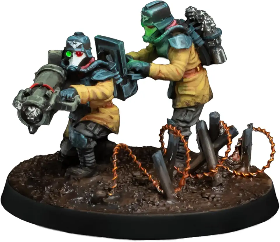 Death Korps of Krieg Engineers with Mole Launcher Death Korps of Krieg ...