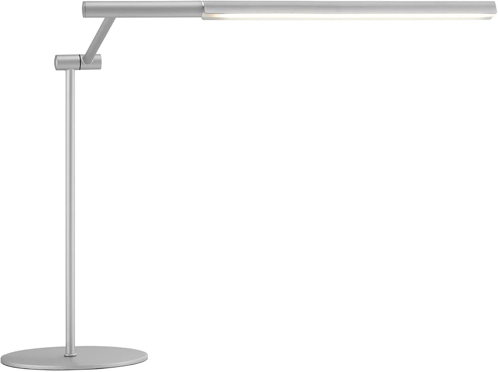 Lite Source Tilla 23 1/4" High Silver Adjustable Arm LED Desk Lamp - Arizona Outlet
