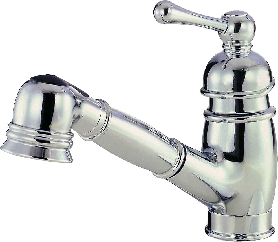 Gerber Plumbing Opulence Pull-Out Kitchen Faucet with Snapback ...