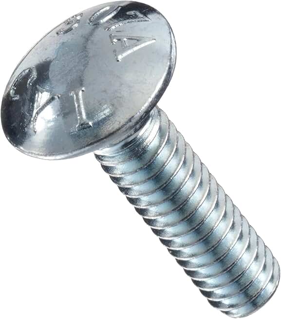1/2-13 X 3/4" Carriage Bolts/Fully Threaded/Steel/Zinc (Quantity: 400 ...