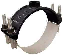 Ford Meter Box 1 in. CC Fusion Bonded Epoxy Coated Ductile Iron Saddle ...