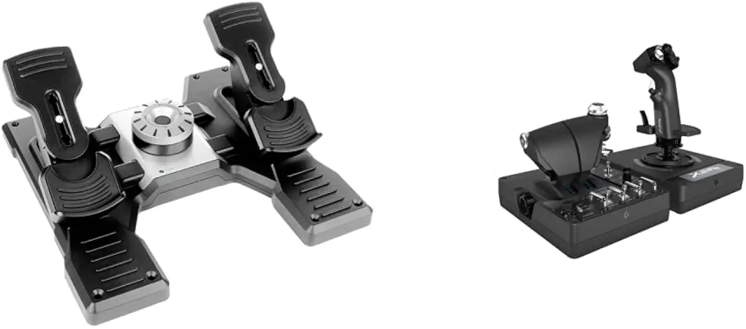 logitech G X56 H.O.T.A.S Throttle and Joystick Flight Simulator Game ...