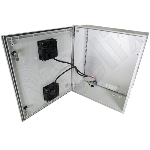 Altelix NFC242009VFD2 24" x 20" x 9" Enclosure w/ Dual 24 VDC Fans ...