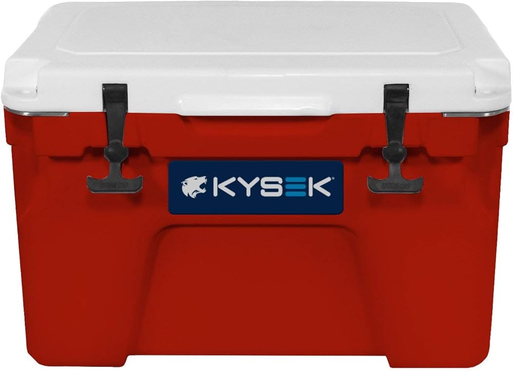 The Ultimate Ice Chest Extreme Cold Cooler, White/Red, 25 L - Arizona ...