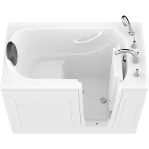 Universal Tubs Safe Premier 52.3 in. x 60 in. x 30 in. Right Drain Walk ...