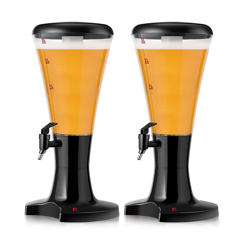 LED Beer Tower Beverage Dispenser - Elevate Your Beverage Service ...