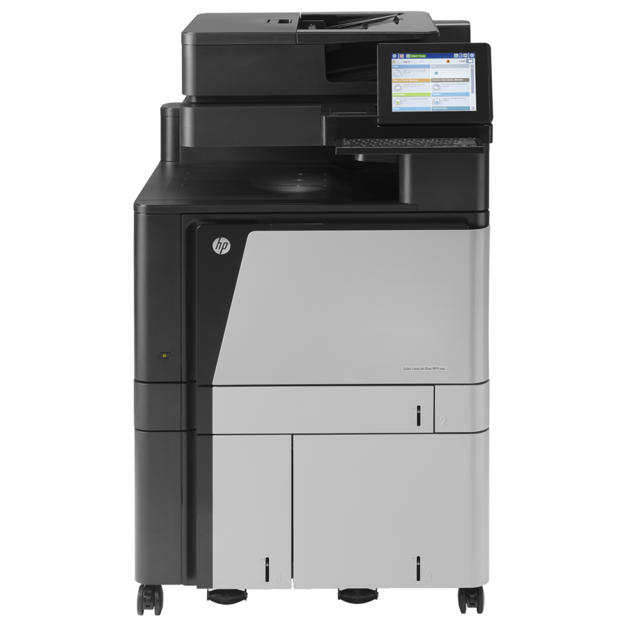 HP LaserJet M880z+ Laser Multifunction Printer - Color - Plain Paper ...