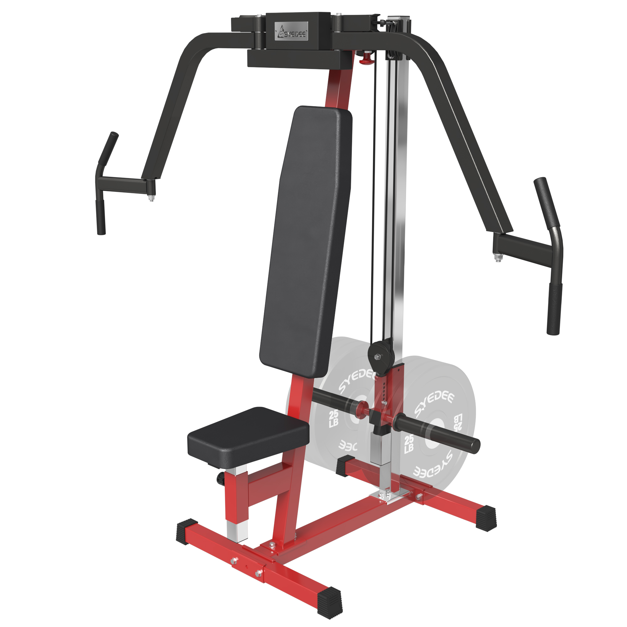 syedee Chest Fly and Reverse Delt Machine, 400 lbs Upper Body Specialty ...