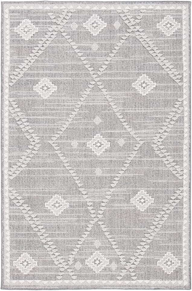 SAFAVIEH Global Collection GLB868F Indoor/ Outdoor Easy scrubbing Patio ...