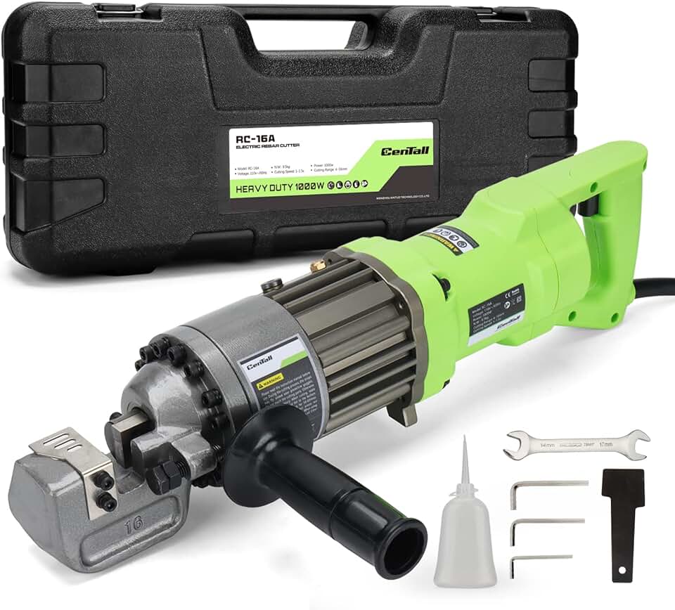 5/8" Electric Hydraulic Rebar Cutter 1-1.5s Cutting Speed Portable ...