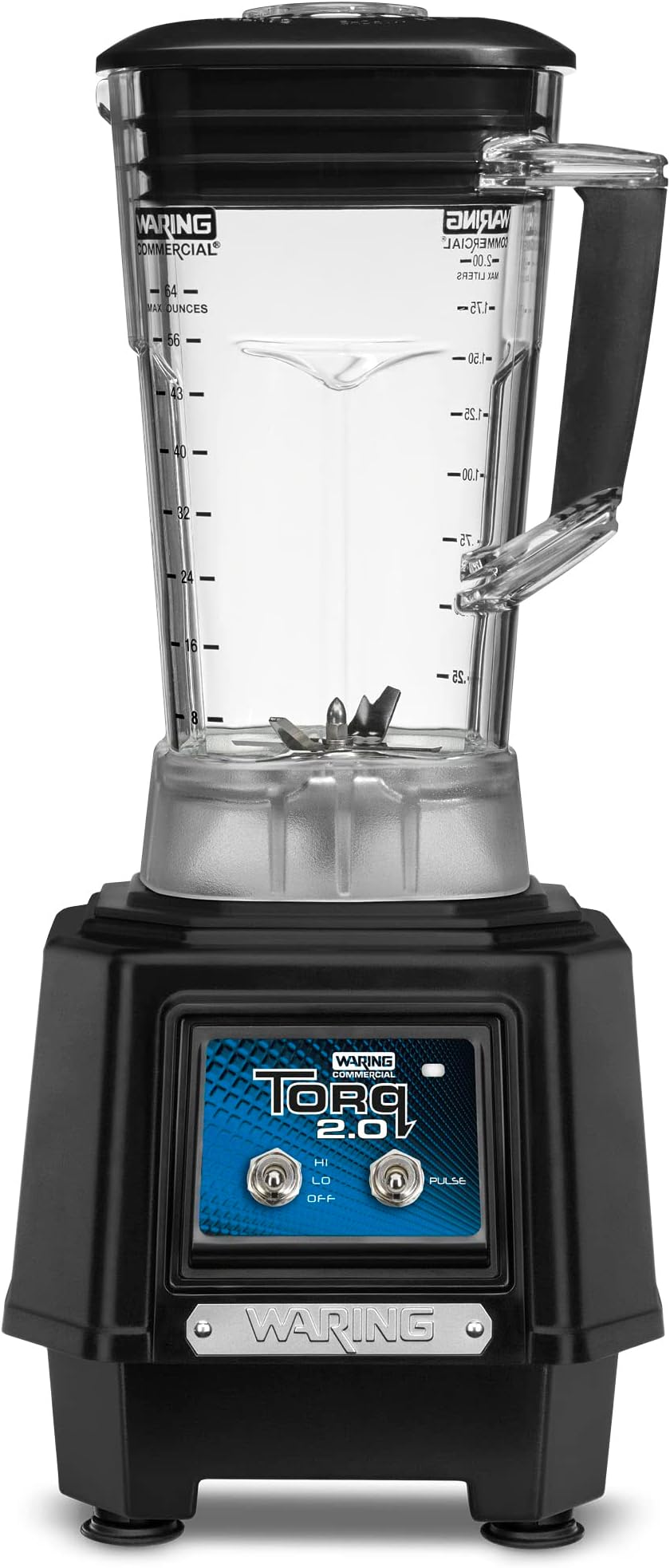 Waring Commercial TBB145P6 TORQ 2 Horsepower Blender, 2 speed Toggle ...