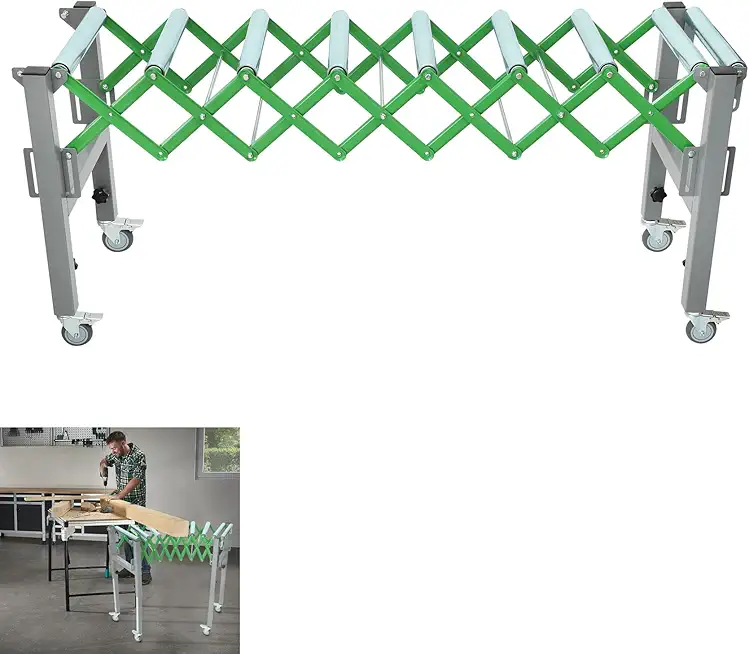 Adjustable Roller Conveyor, Adjustable Conveyor System Table with Scale ...