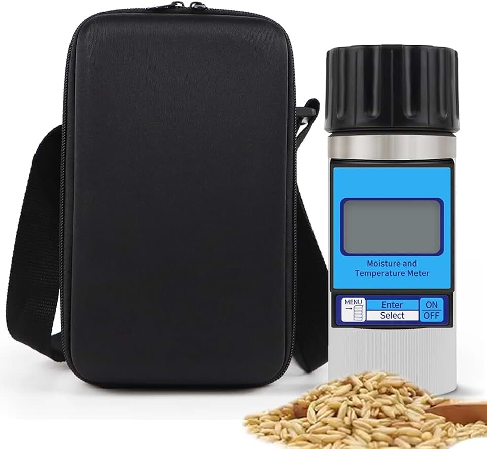Grain Moisture Meter - Smart Digital Grain Moisture Meters Humidity ...