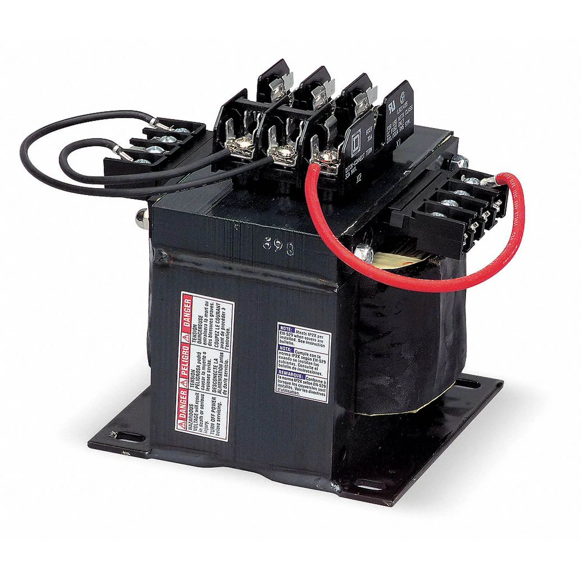 Square D Control Transformer,100VA,208/240/480VAC 9070TF100D20 ...