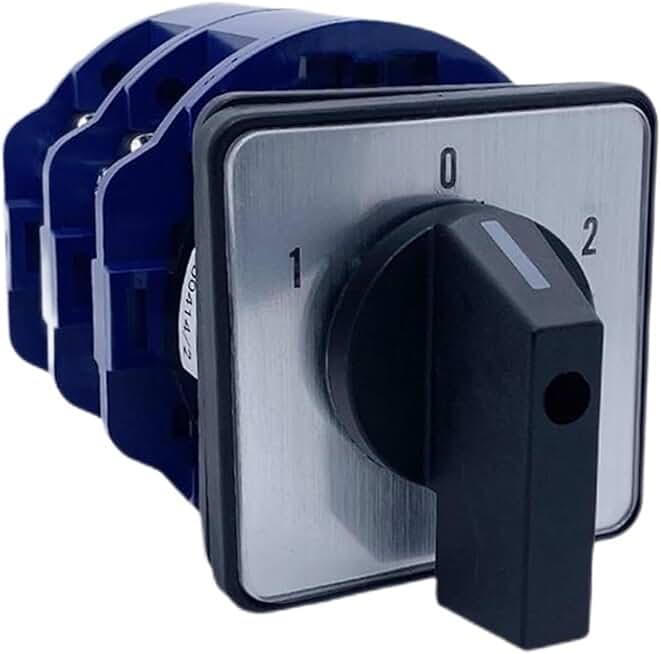 250A Rotary Cam Switch LW26-250/2 Three Position Universal Change-Over ...