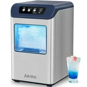 Aeitto Nugget Ice Maker Countertop, 55 lbs/Day, Chewable Ice Maker ...