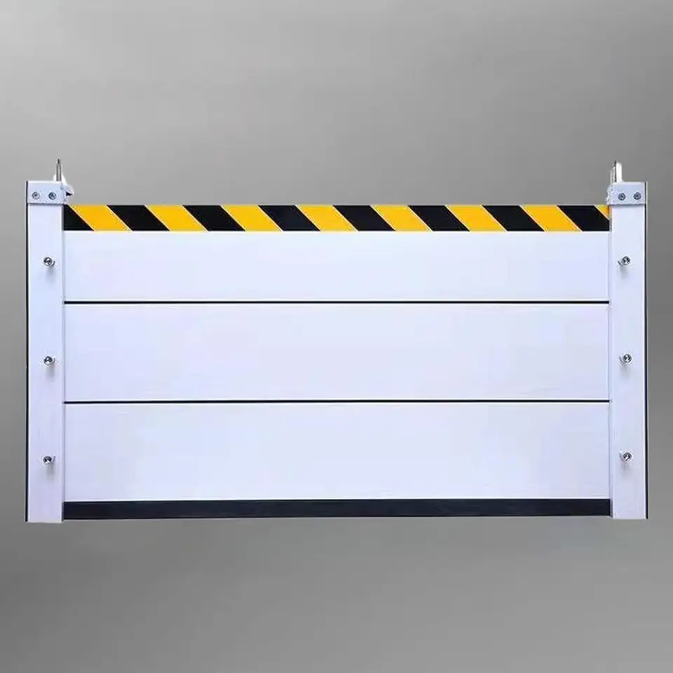 Flood Barrier, Flood Control Barrier Aluminum Baffle, Commercial ...