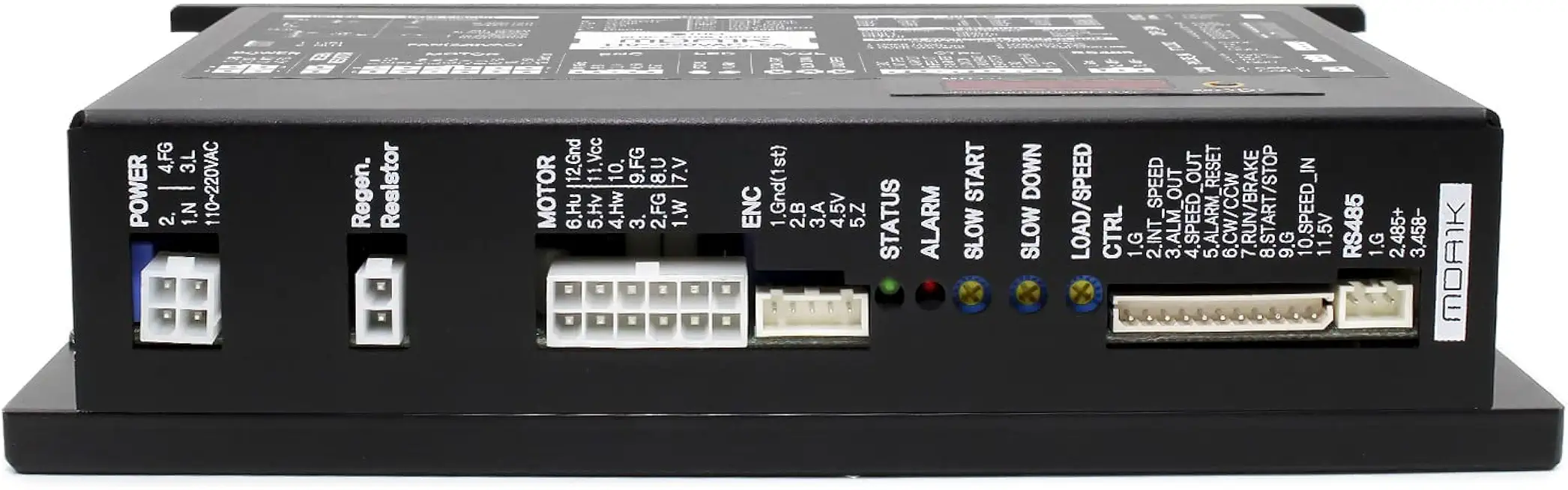 MDA1K Motor Driver AC110~220V 5A 1KW BLDC AC Power Motor Controller ...