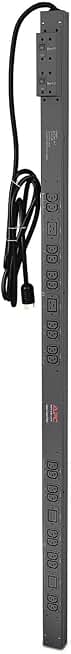 APC Rack Mount PDU, Basic 200V-240V/30A, (24) Outlets, 0U Vertical ...