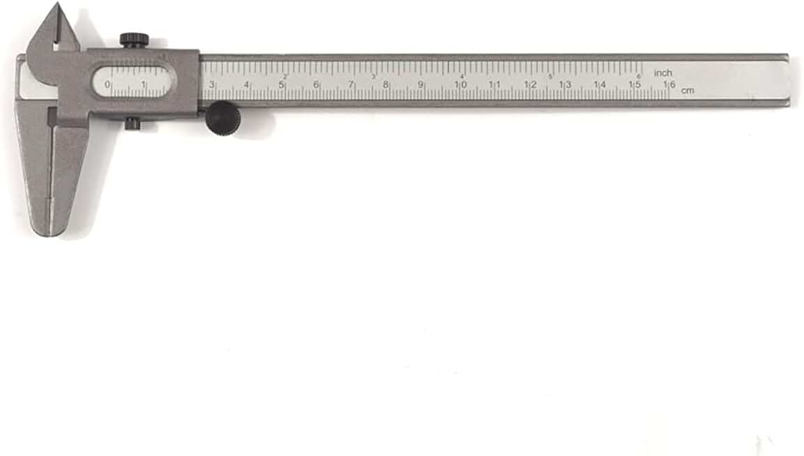 0-160MM Vernier Caliper Metal Scale Caliper Measuring Electronic Tool ...