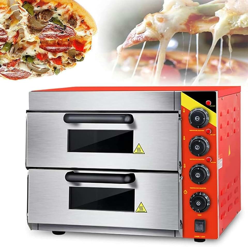 DARZYS Electric Pizza Oven Countertop Commercial Large Capacity Toaster ...