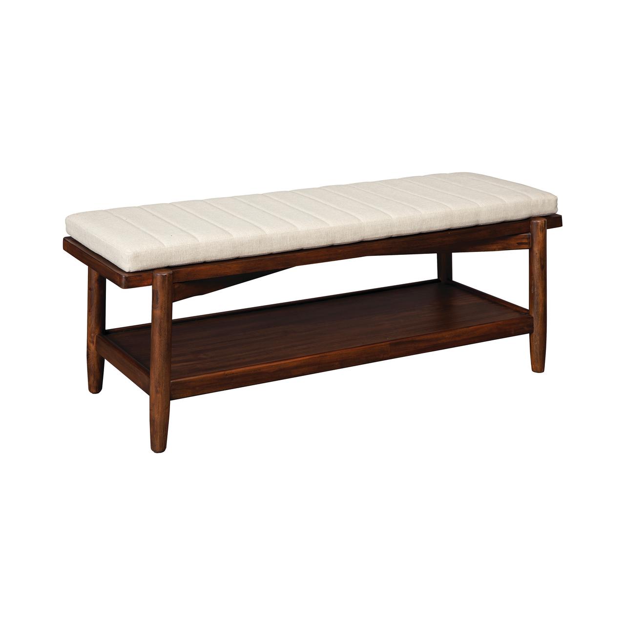San Mateo 1-shelf Bench Desert Teak - Costco Arizona