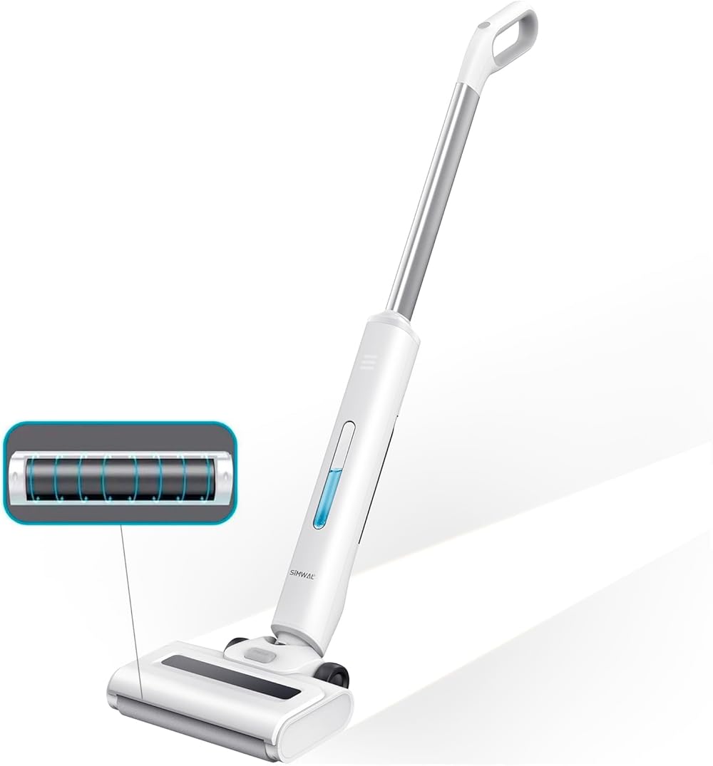 SIMWAL SW01 Cordless Wet Dry Vacuum Cleaner,Hard Floor Cleaner Machine ...