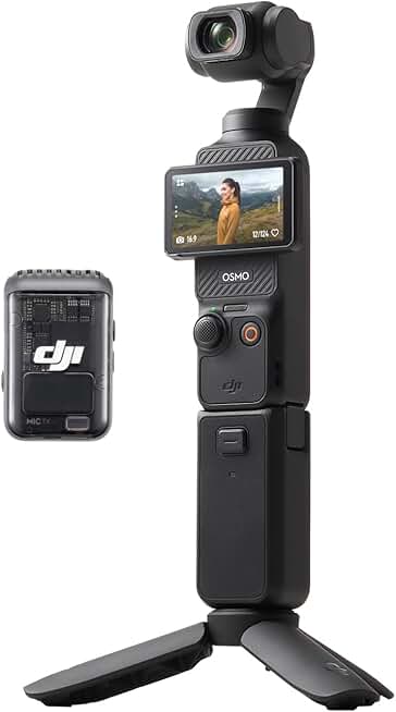 DJI Osmo Pocket 3 Creator Combo, Vlogging Camera with 1'' CMOS & 4K ...