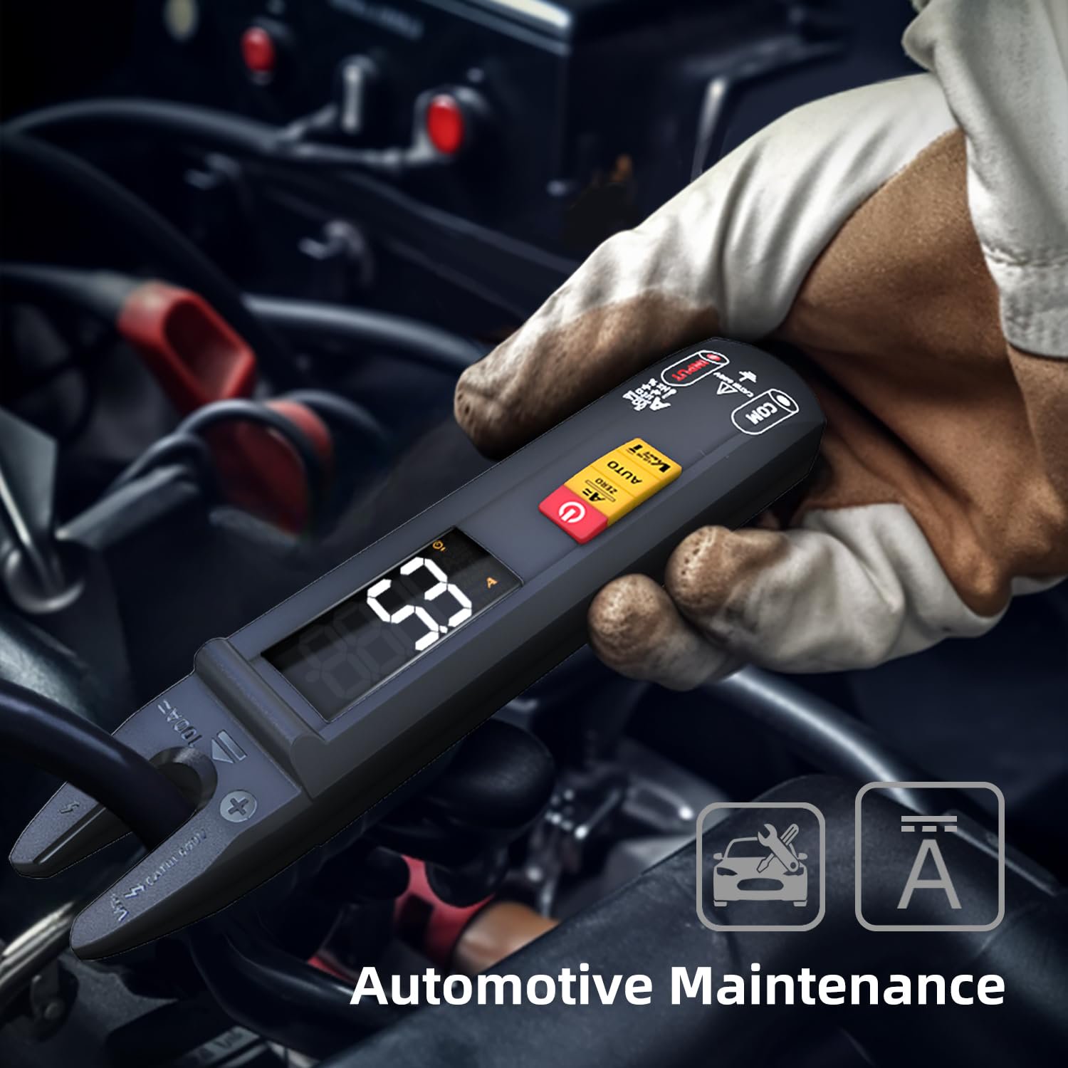 MLWWS-Open-ended digital multimeter DC AC current clamp meter ...