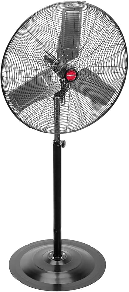OEMTOOLS OEM24885 30" Oscillating Pedestal Fan, Commercial Fan For ...