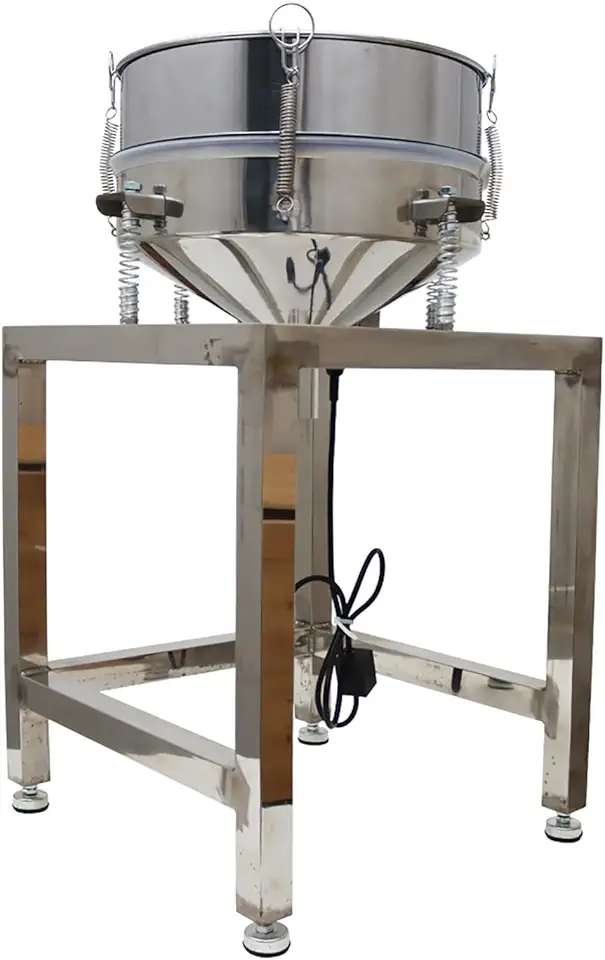Electric Sieve Vibrating Screen 100 mesh Stainless Steel Sifter Shaker ...