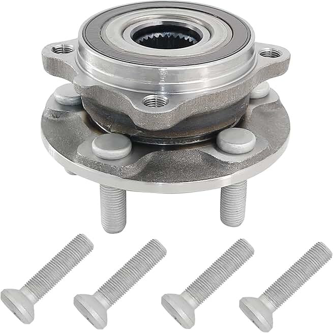 Front Wheel Bearing & Hub Compatible with 2018-2020 Range Rover Velar ...