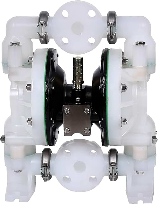 Air Operated Double Diaphragm Pump 1 inch Inlet/Outlet Pneumatic Waste Oil Transfer Pump for ...