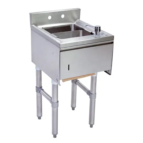 12"Wx21-1/4"D Stainless Steel Underbar Dump Sink - Costco Arizona