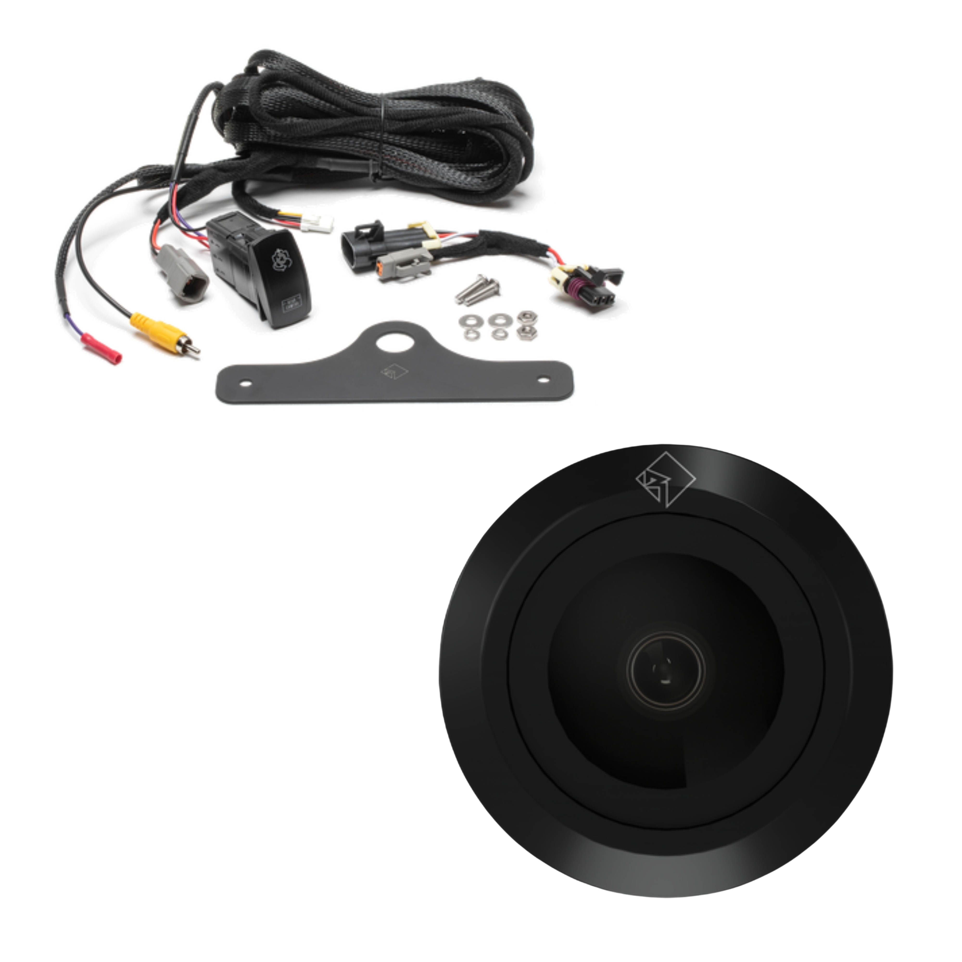 Rockford Fosgate Camera Plug & Play Harness & Mounting Kit for Select ...